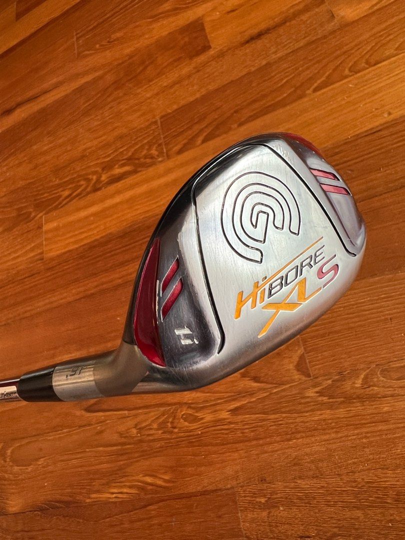 Cleveland Hibore XLS hybrid 1 Iron regular shaft, Sports Equipment, Sports & Games, Golf on ...