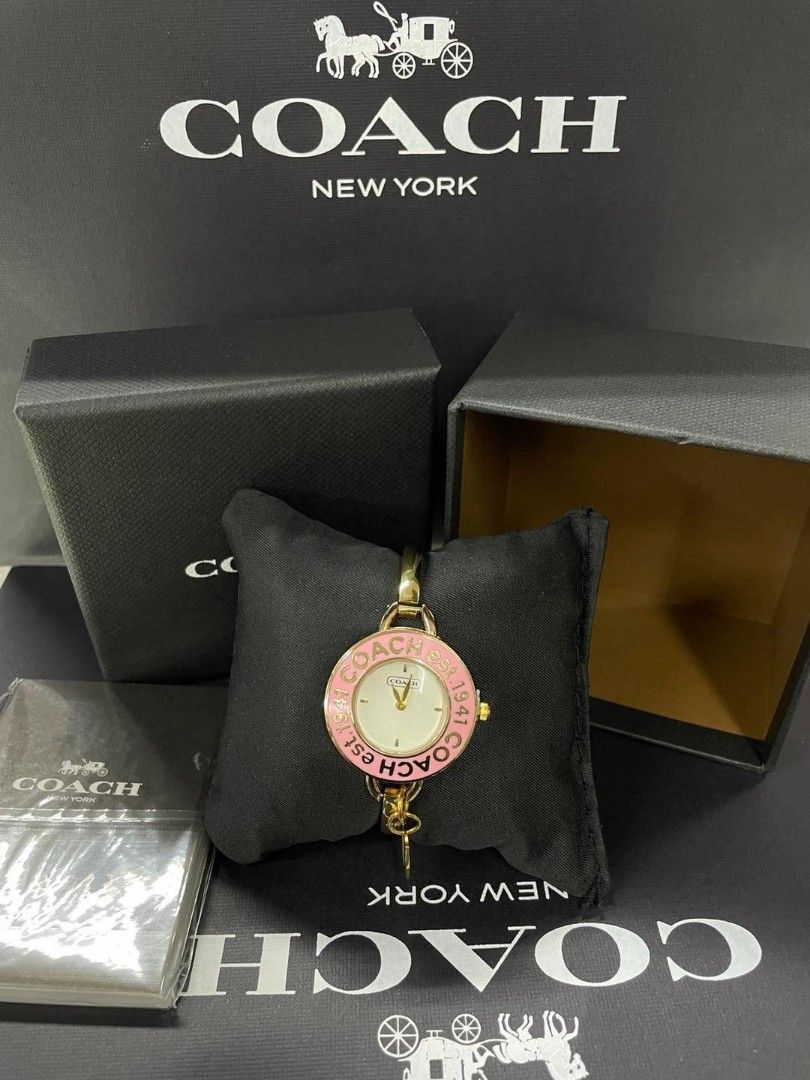 Coach Bangle Watch, Women's Fashion, Watches & Accessories, Watches on ...