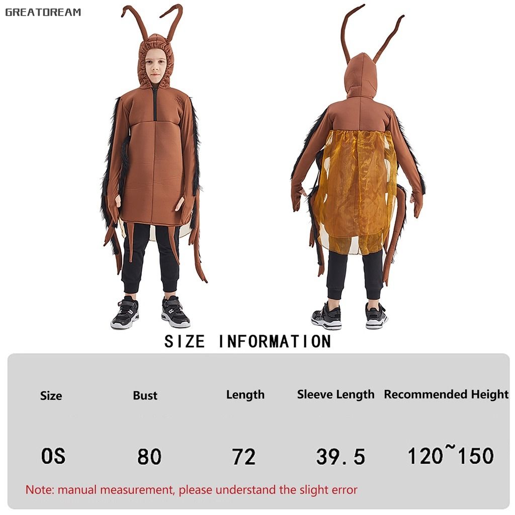 Cockroach Halloween Costume Cosplay Funny Tentacle Animal, Women's ...