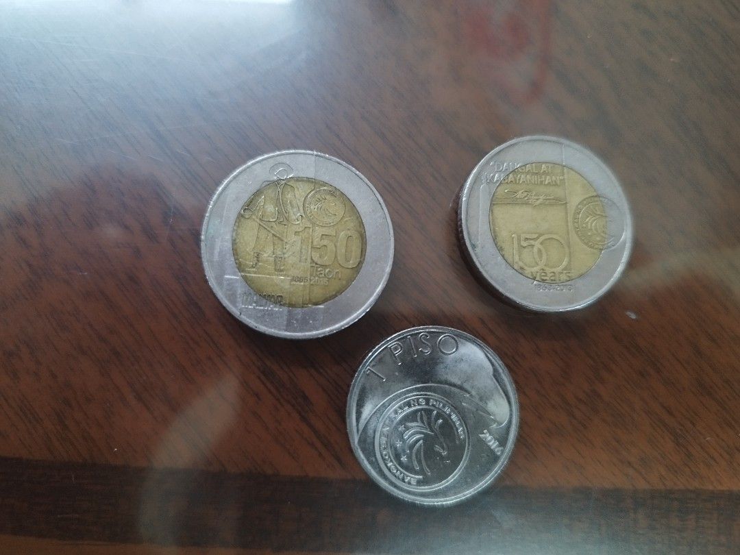 commemorative coin 10 peso piso Andres Bonifacio Heneral General Malvar ...