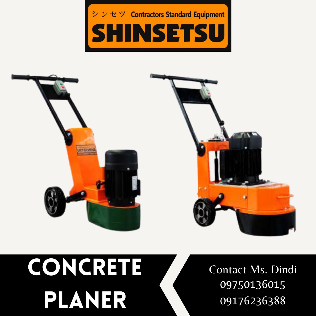 CONCRETE PLANER, Commercial & Industrial, Industrial Equipment on Carousell