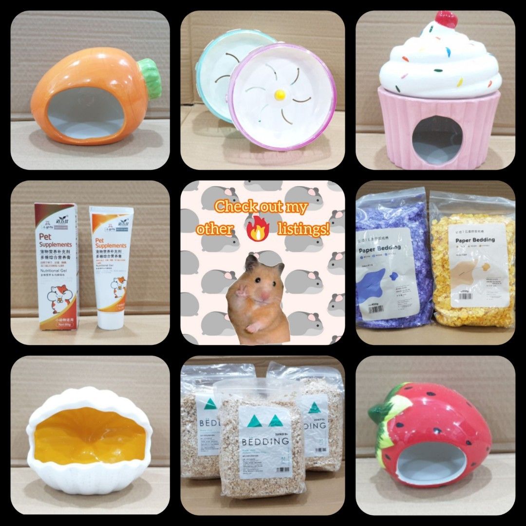 Corn kernel hamster bedding / substrate, Pet Supplies, Homes & Other ...