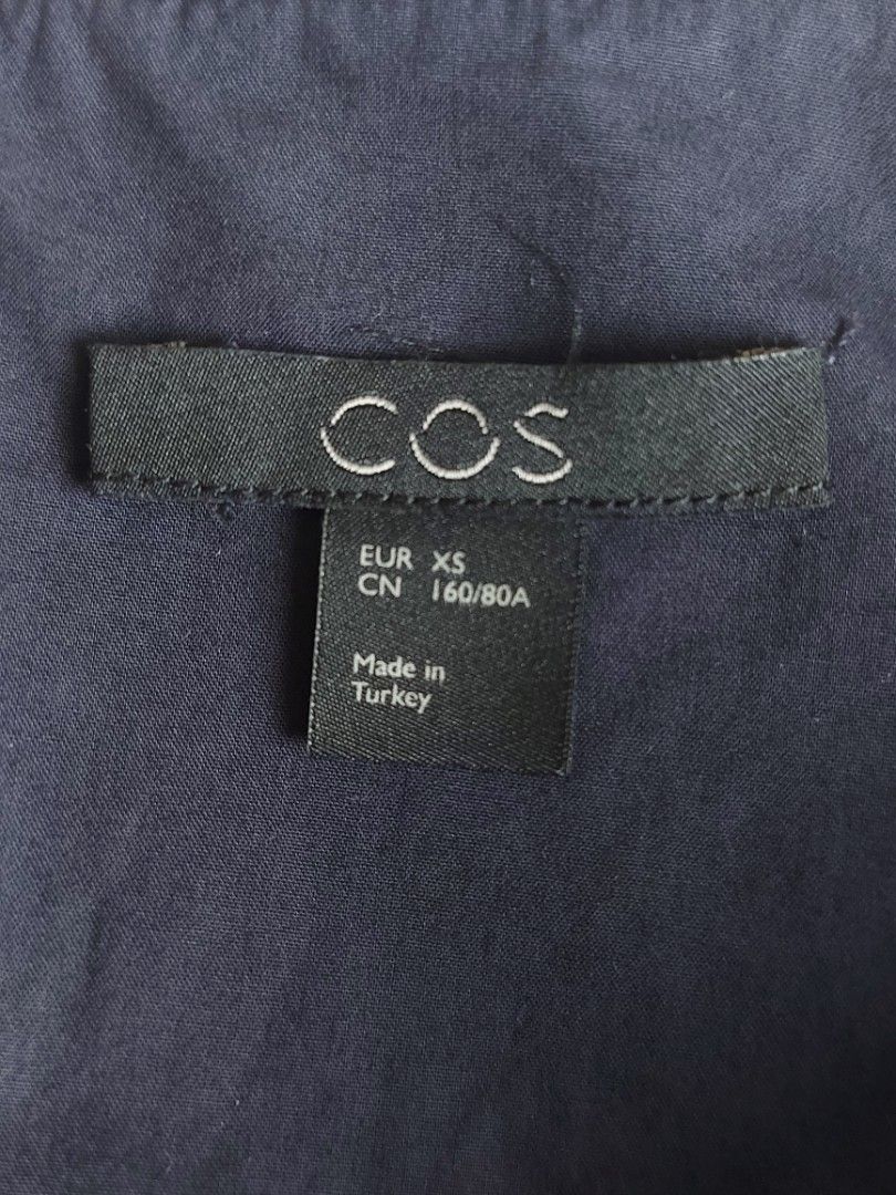 COS Navy Blue Dress, Women's Fashion, Dresses & Sets, Dresses on Carousell