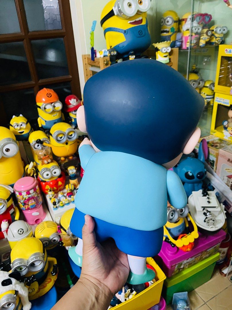 Crayon shin chan oversized boo chan and kazama toru 1:1 scale lifesized, Hobbies & Toys, Toys ...