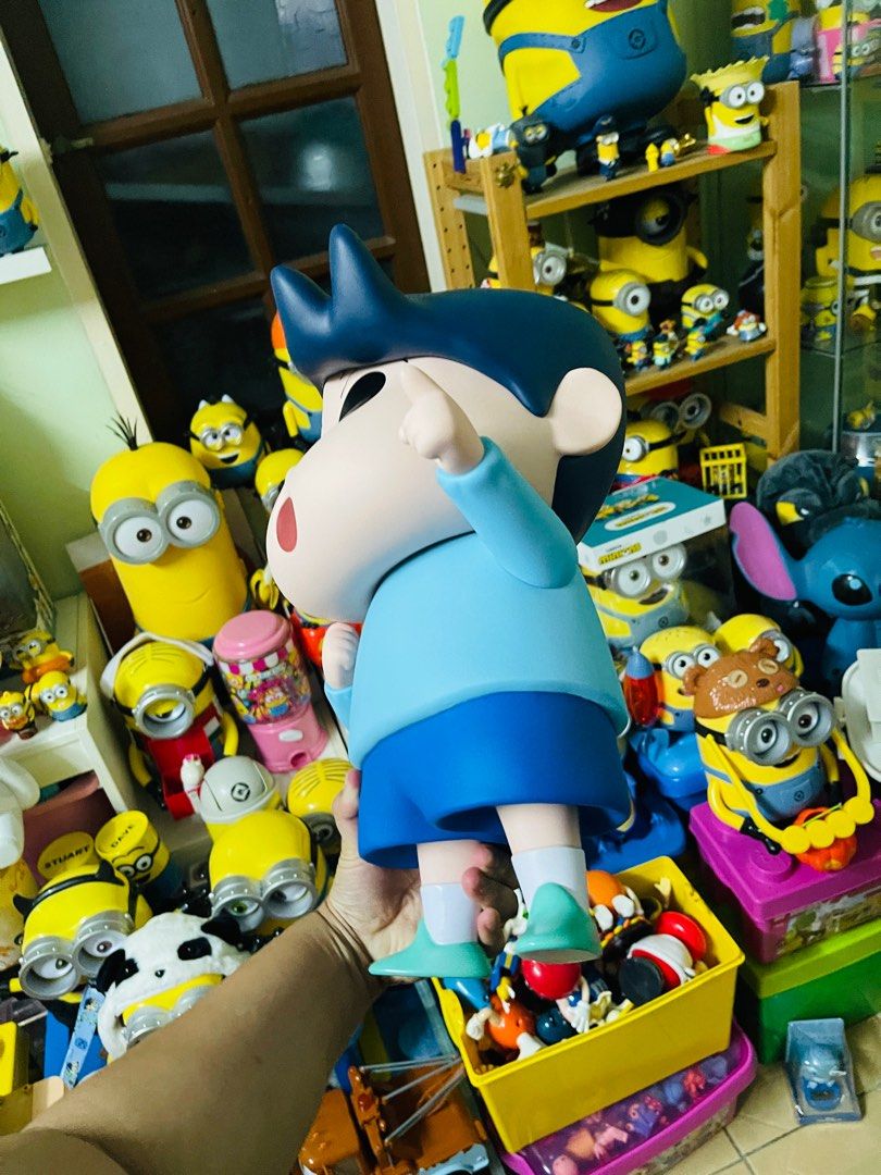Crayon shin chan oversized boo chan and kazama toru 1:1 scale lifesized ...