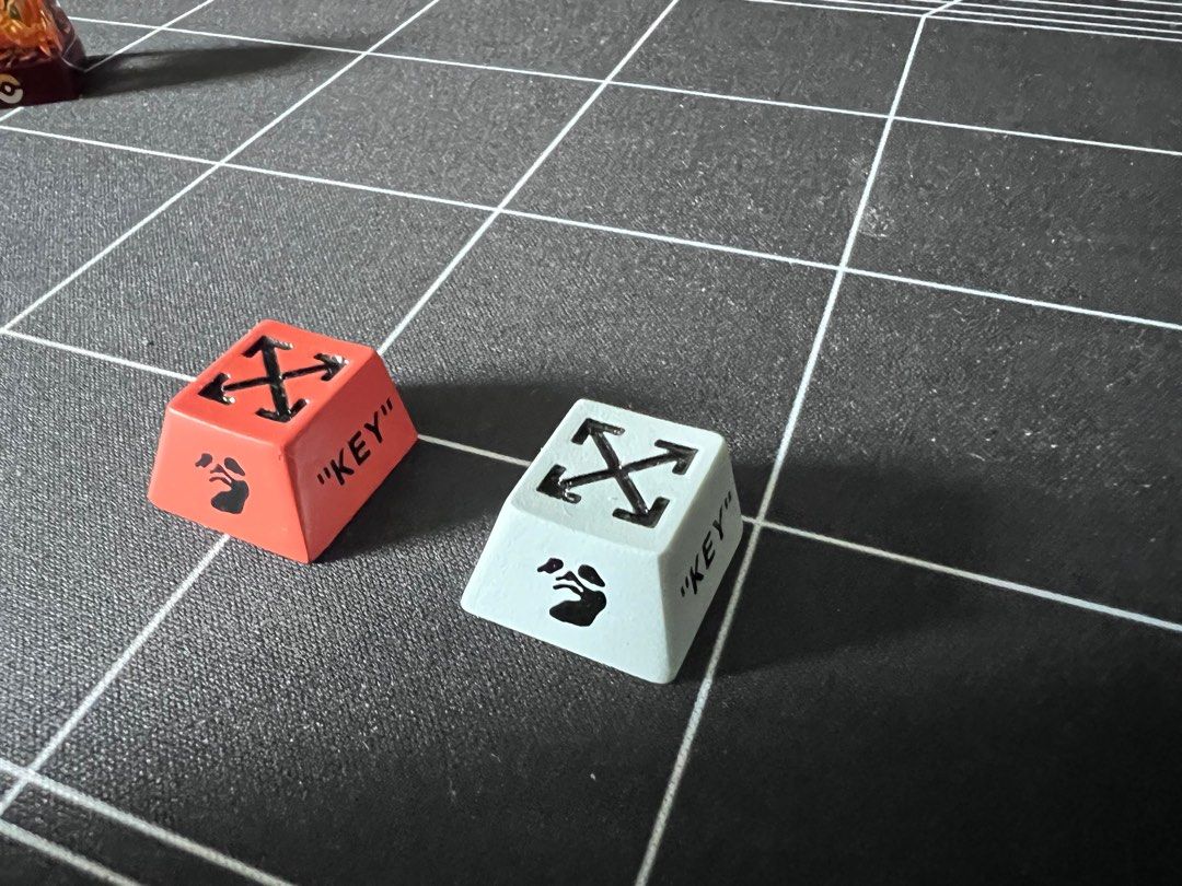 CUSTOM OFF-WHITE KEYCAPS, Computers & Tech, Parts & Accessories ...