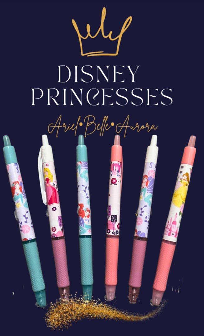 Customized Pilot Acroball x Disney Princess, Hobbies & Toys, Stationary ...