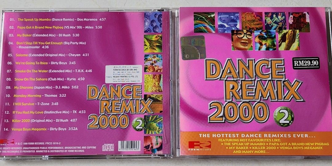 dance cds 2000