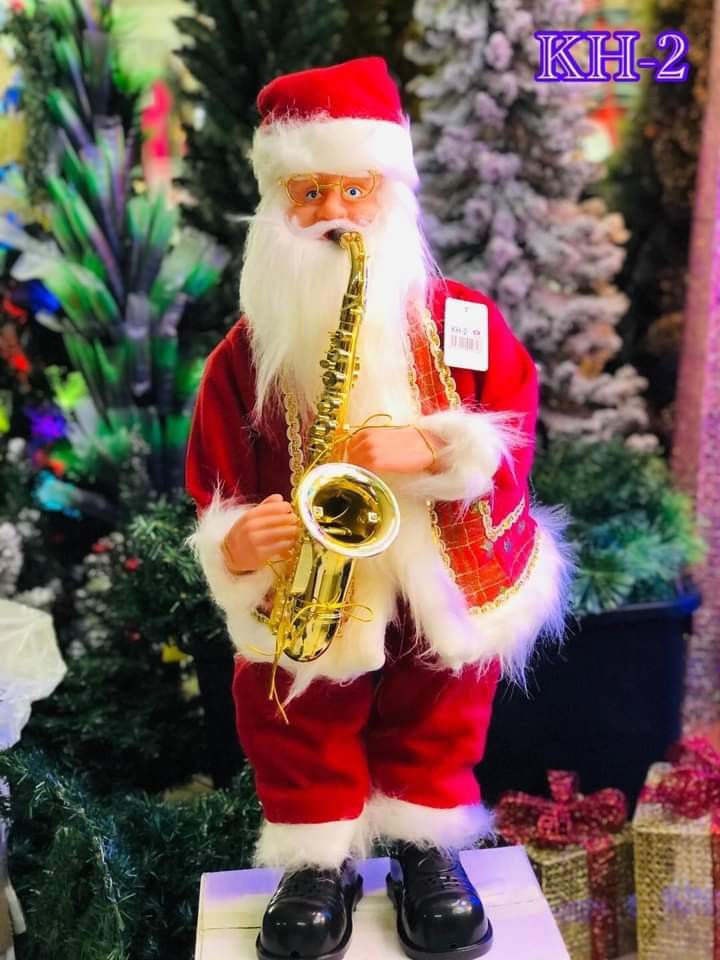 Dancing Santa Claus 3ft, Furniture & Home Living, Home Decor, Other ...