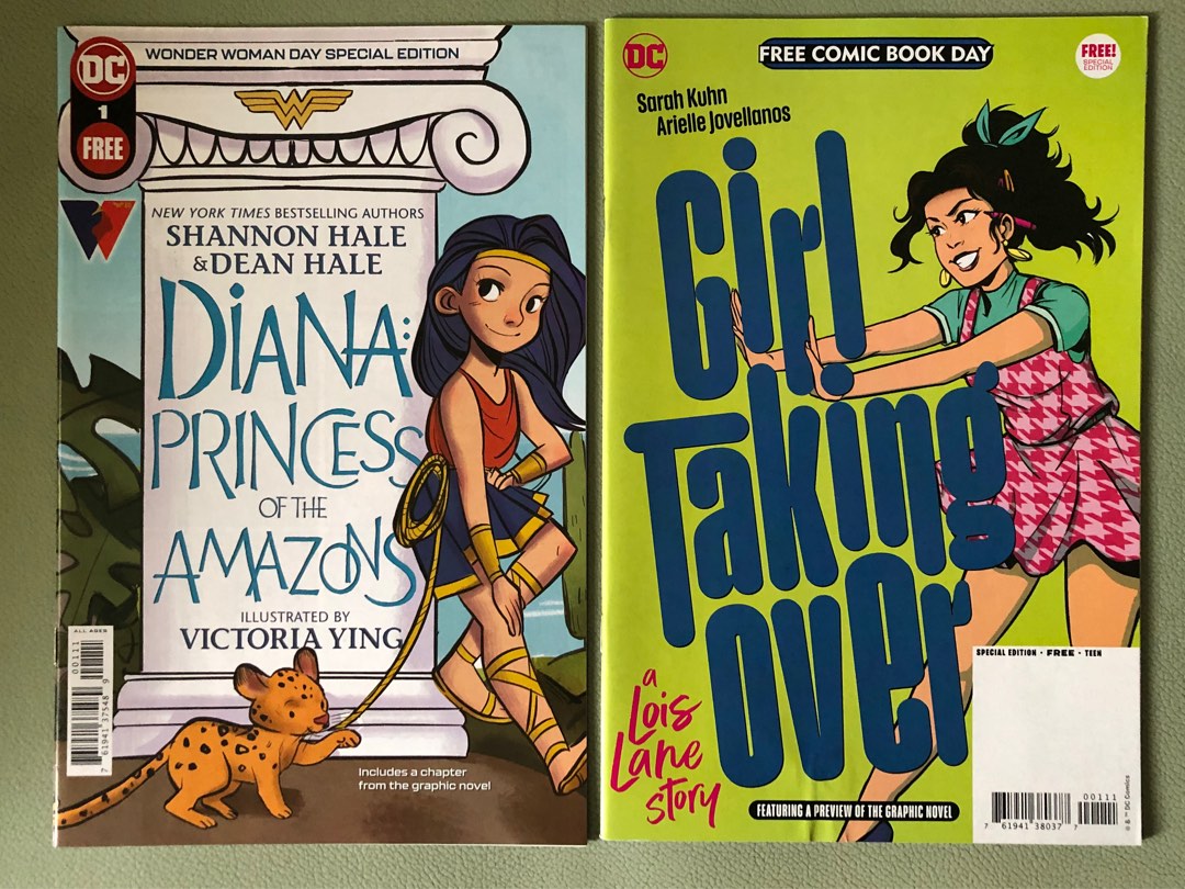 DC Comics for Kids- DIANA: Princess of the Amazons, LOIS LANE: Girl Taking Over, P100 EACH ...