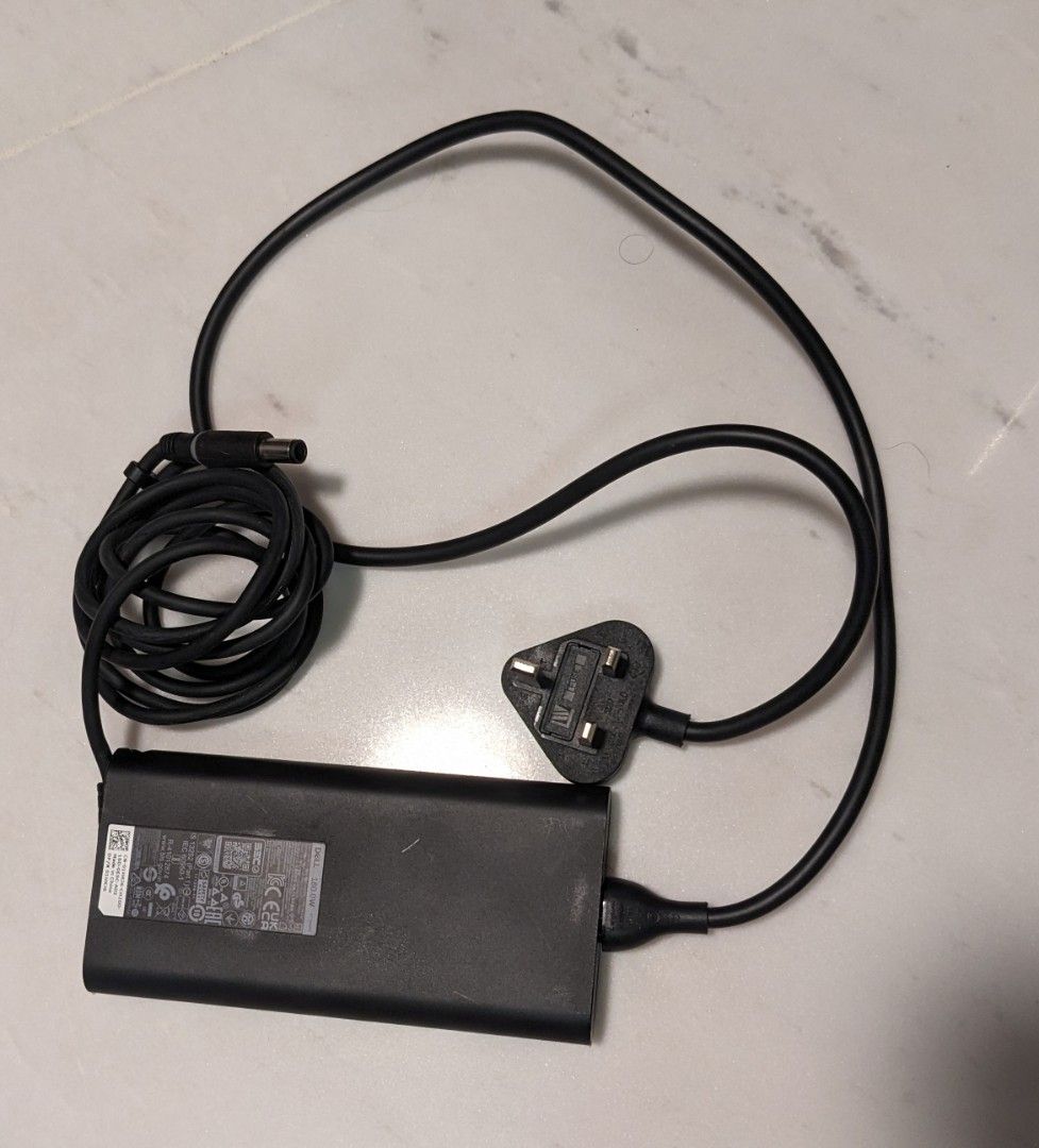 Dell 180w Charger, Video Gaming, Gaming Accessories, Cables & Chargers ...