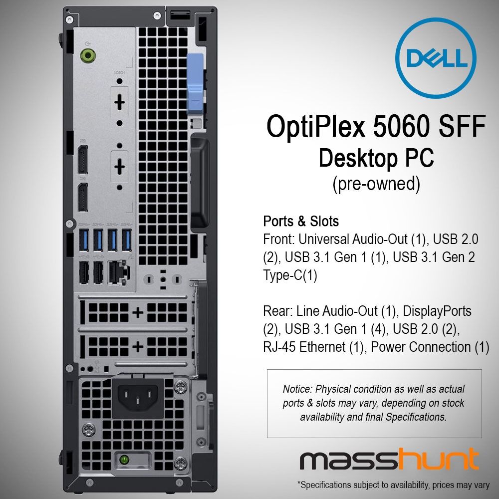 Dell OptiPlex 5060 SFF Desktop PC for Light Gaming, Media Production ...