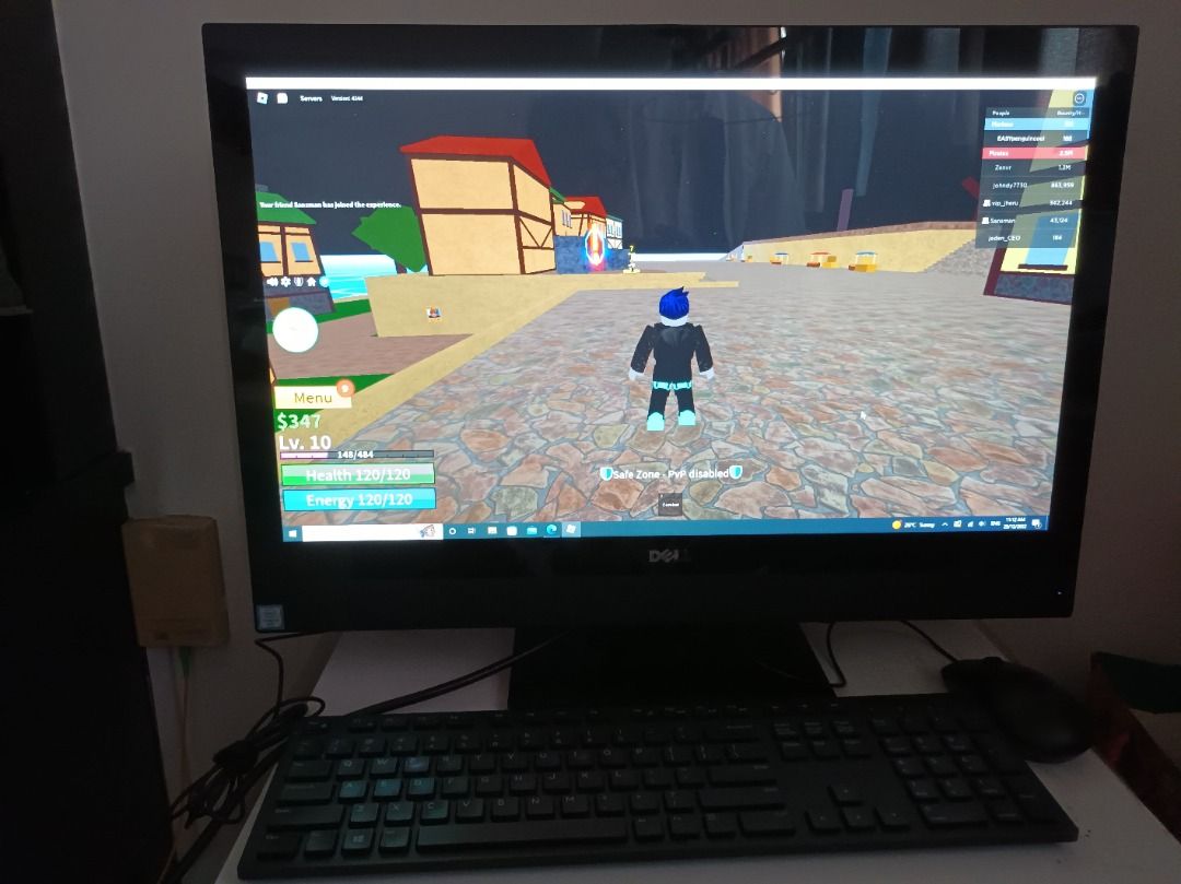 Dell OptiPlex 7450 All-in-One Touch Screen desktop with a 4K screen ...