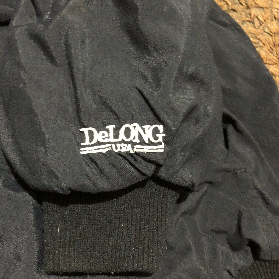 Delong 80s' varsity hoddie jacket, Men's Fashion, Coats, Jackets and ...