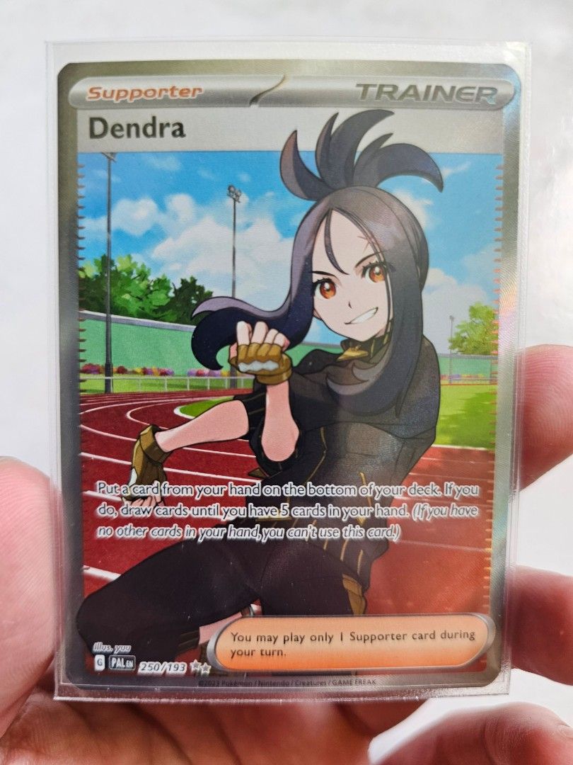Dendra trainer card pokemon, Hobbies & Toys, Toys & Games on Carousell