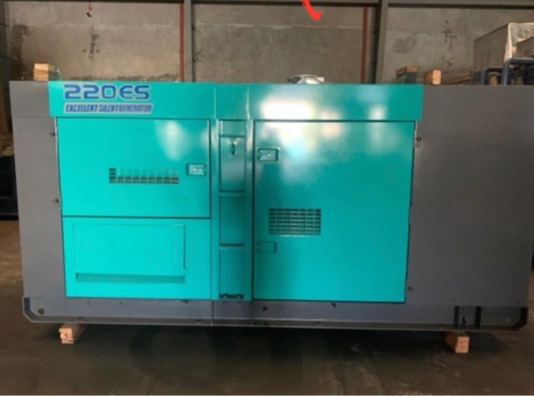 Denyo Generator 220 KVA, Commercial & Industrial, Construction Tools ...