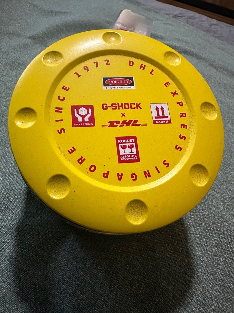 DHL X GSHOCK watch, Men's Fashion, Watches & Accessories, Watches on ...