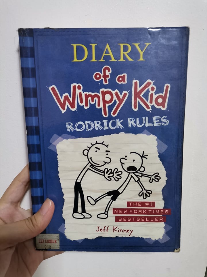 Diary of a Wimpy Kid Rodrick Rules by Jeff Kinney, Hobbies & Toys ...
