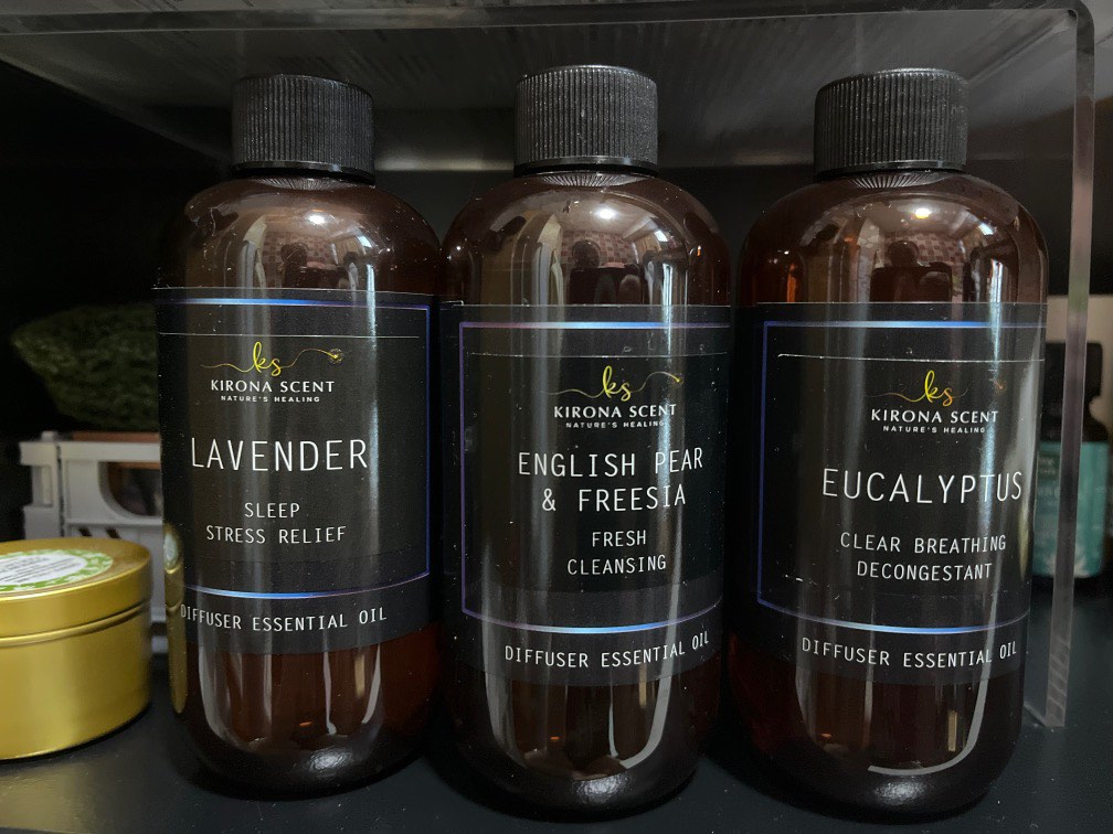 Diffuser Essential Oil 250ml, Everything Else on Carousell