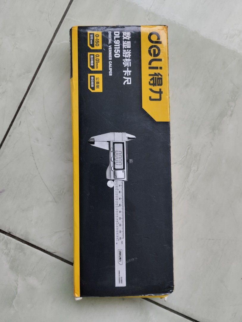 Digital vernier caliper deli, Desain & Kerajinan Tangan, Lainnya di ...
