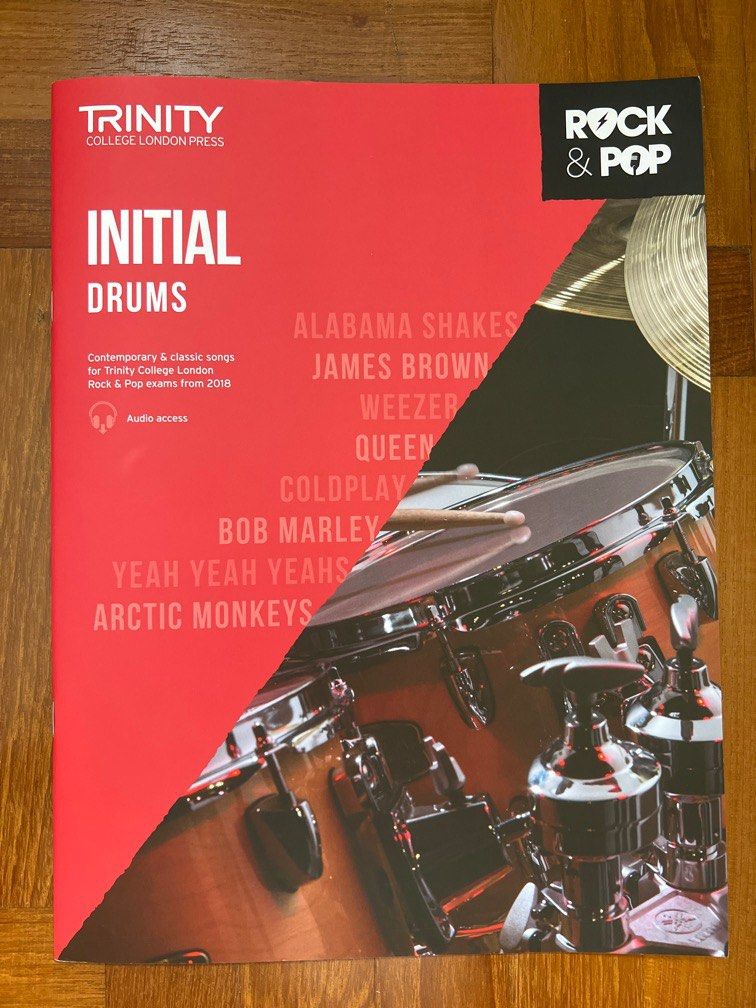 Drum book - Trinity initial drums, Everything Else on Carousell