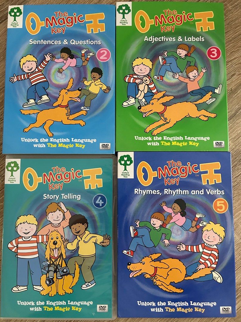 DVD The Magic Key- English lesson, Hobbies & Toys, Books & Magazines ...