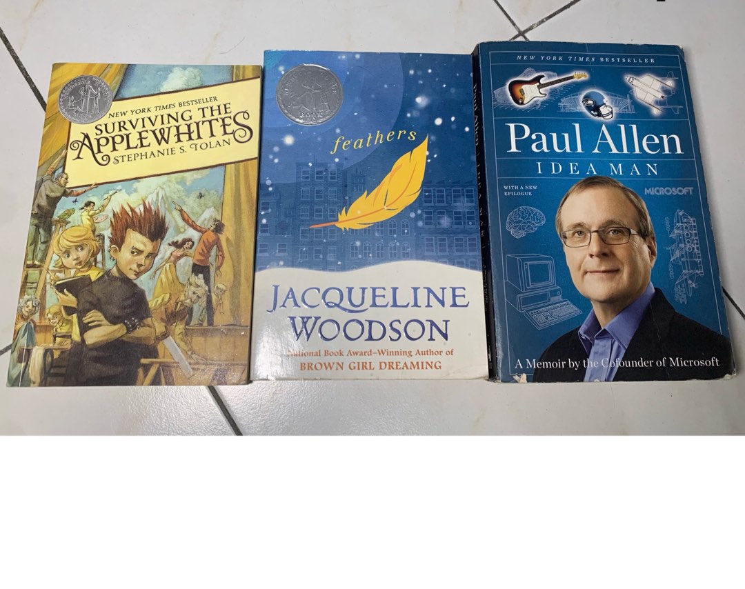 English non-fiction and fiction book set, Hobbies & Toys, Books & Magazines, Fiction & Non ...