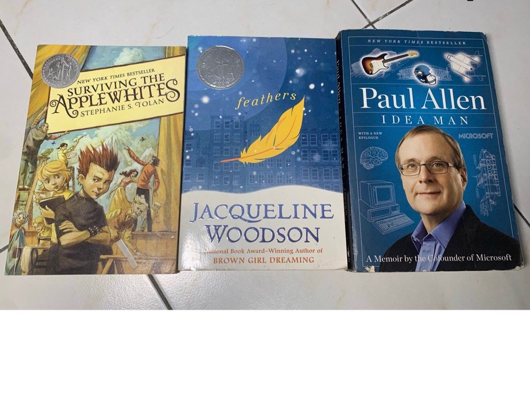 English non-fiction and fiction book set, Hobbies & Toys, Books & Magazines, Fiction & Non ...