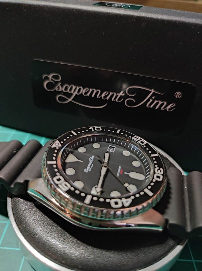 Escapement Time Skx007 diver watch, Men's Fashion, Watches ...