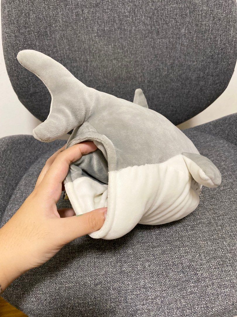 Everland Shark Puppet Plushie, Hobbies & Toys, Toys & Games on Carousell