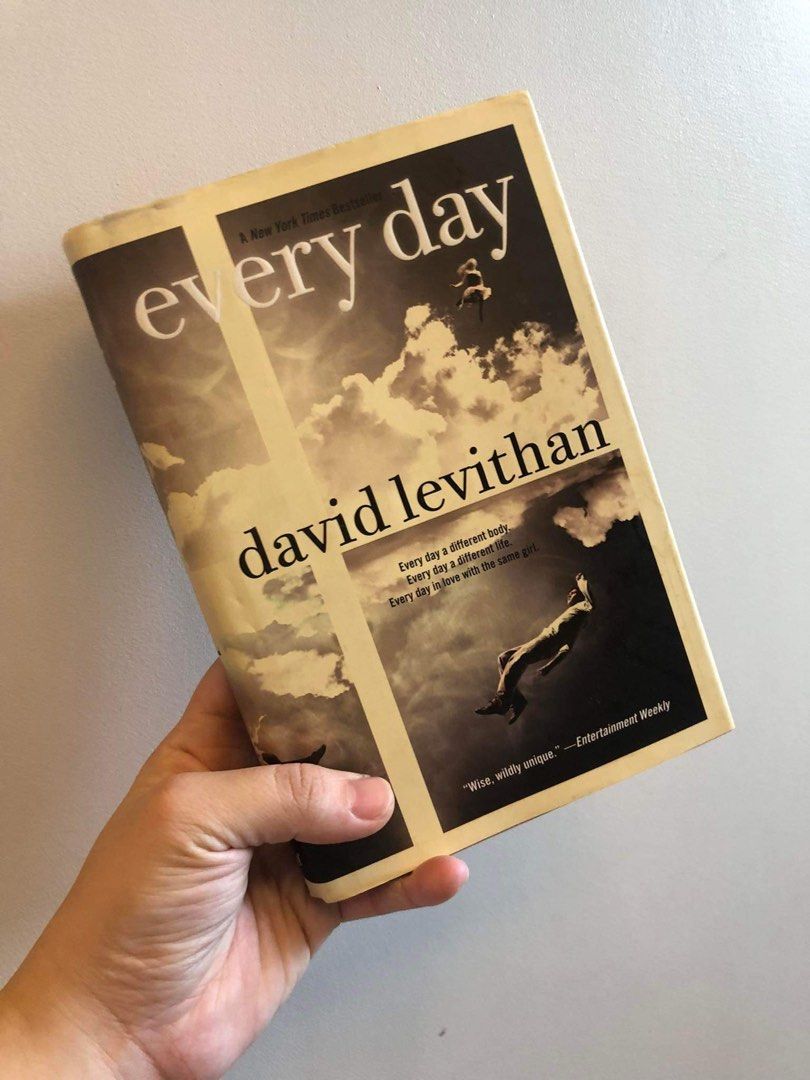 Every day by david levithan hard bound, Hobbies & Toys, Books ...