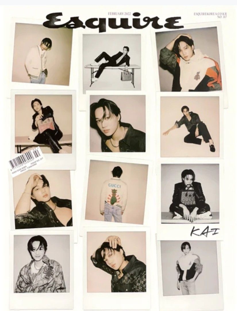 EXO KAI OFFICIAL MAGAZINE POSTERS, Hobbies & Toys, Memorabilia ...