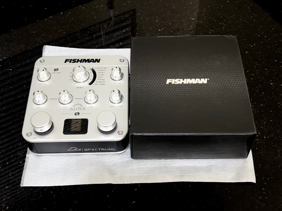 FISHMAN Aura SPECTRUM | Acoustic Guitar DI, Audio, Other Audio ...