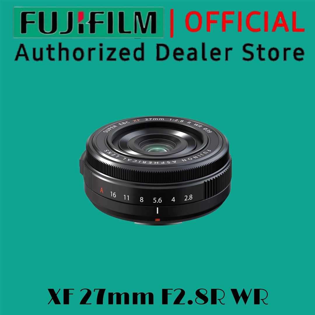 FUJI XF 27mm F2.8 R WR Lens, Photography, Lens & Kits on Carousell