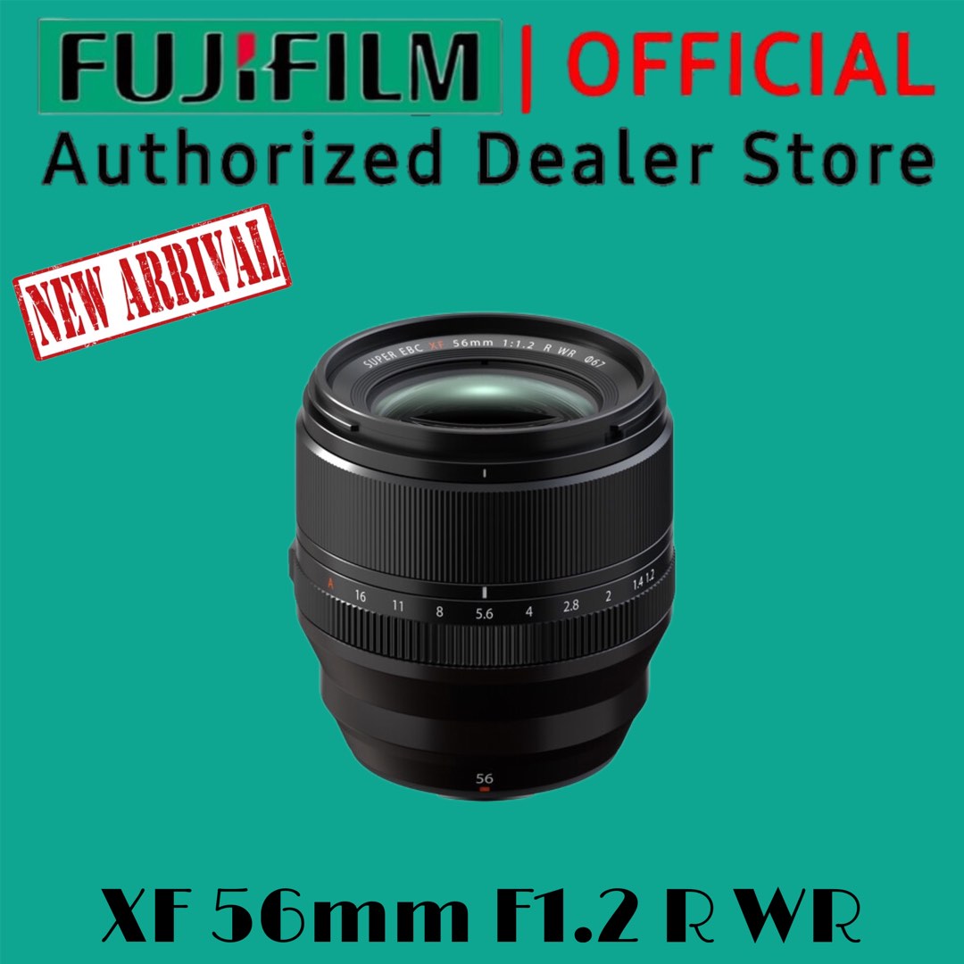 FUJI XF 56mm F1.2R WR Lens, Photography, Lens & Kits on Carousell