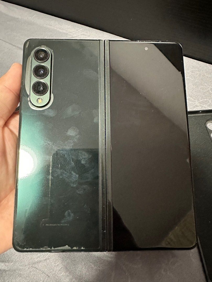 Galaxy Z Fold 3 Phantom Green 256GB, Mobile Phones & Gadgets, Mobile ...