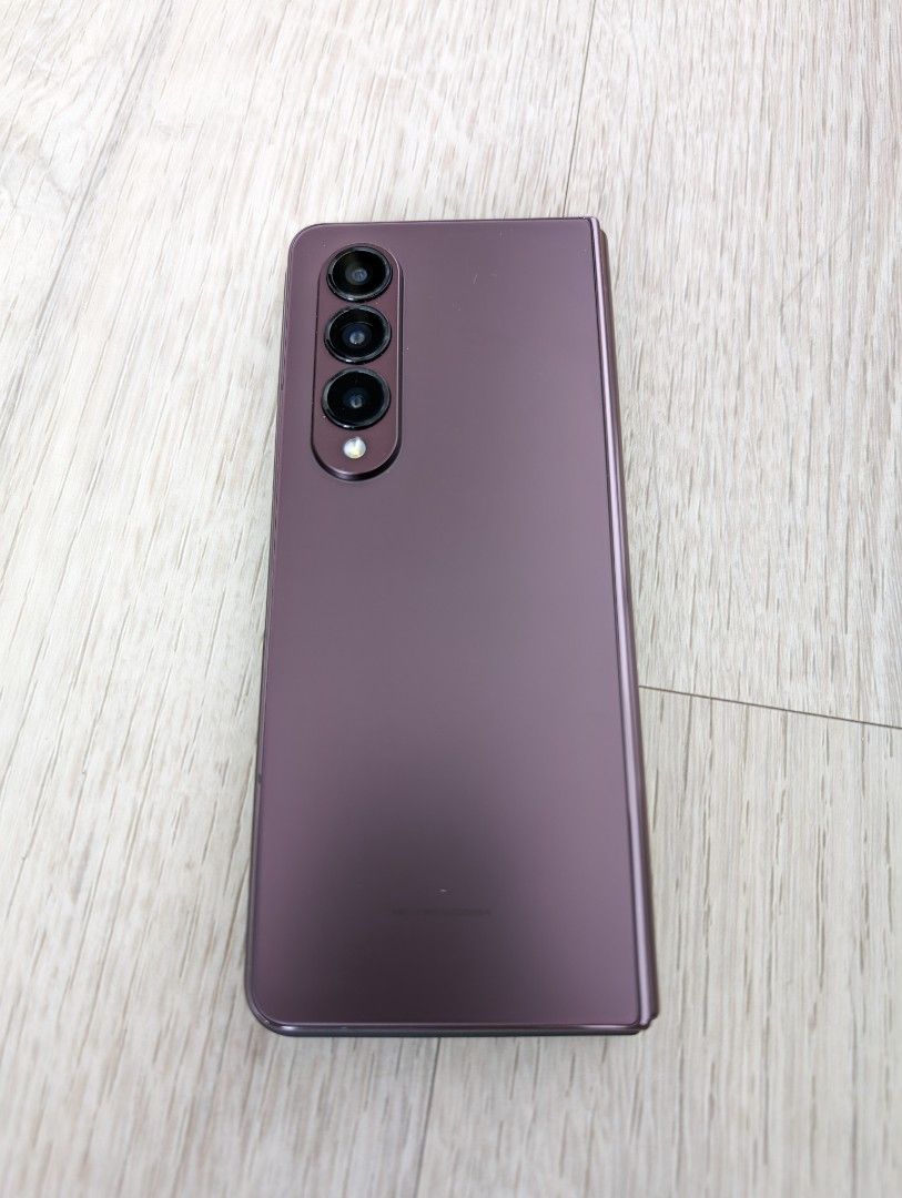 Galaxy Z Fold 4 Burgundy 256GB, Mobile Phones & Gadgets, Mobile Phones ...