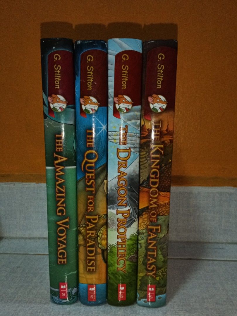 Geronimo Stilton Books ( The Kingdom of Fantasy edition), Hobbies ...