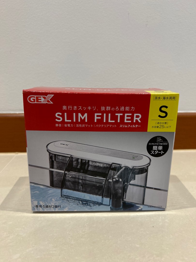 GEX Slim filter (S), Pet Supplies, Homes & Other Pet Accessories on Carousell