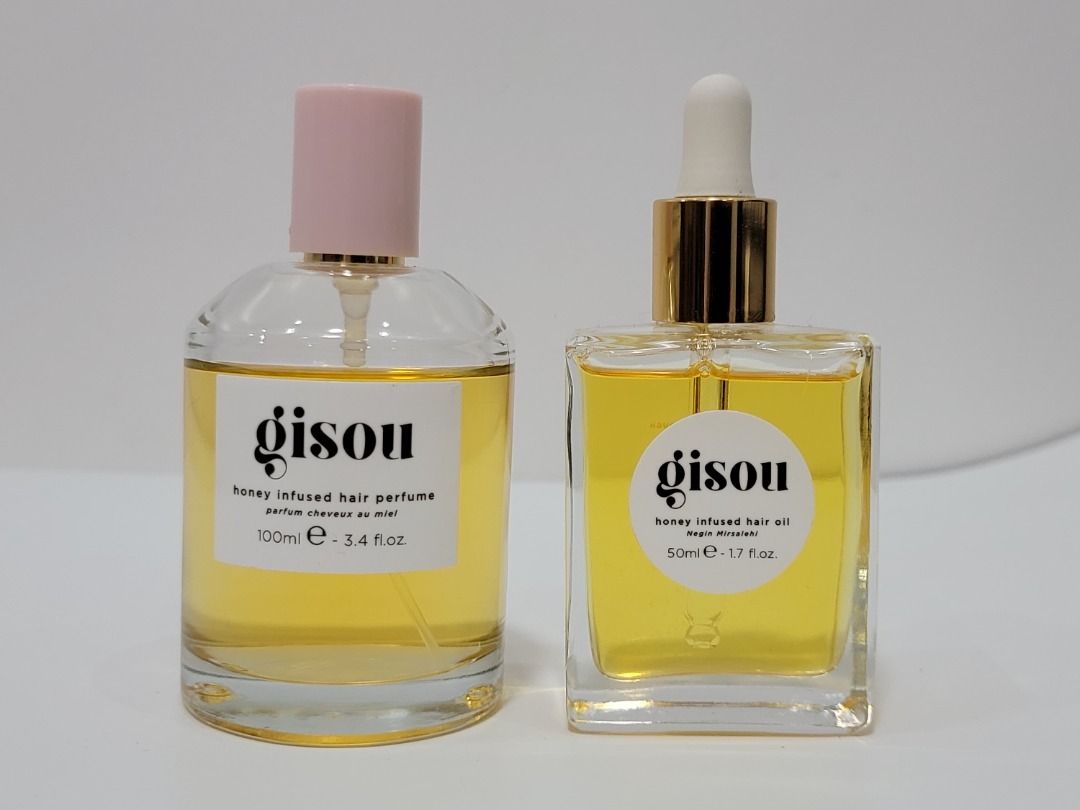 Gisou Hair Oil and Hair Perfume (Bundle), Beauty & Personal Care, Hair ...