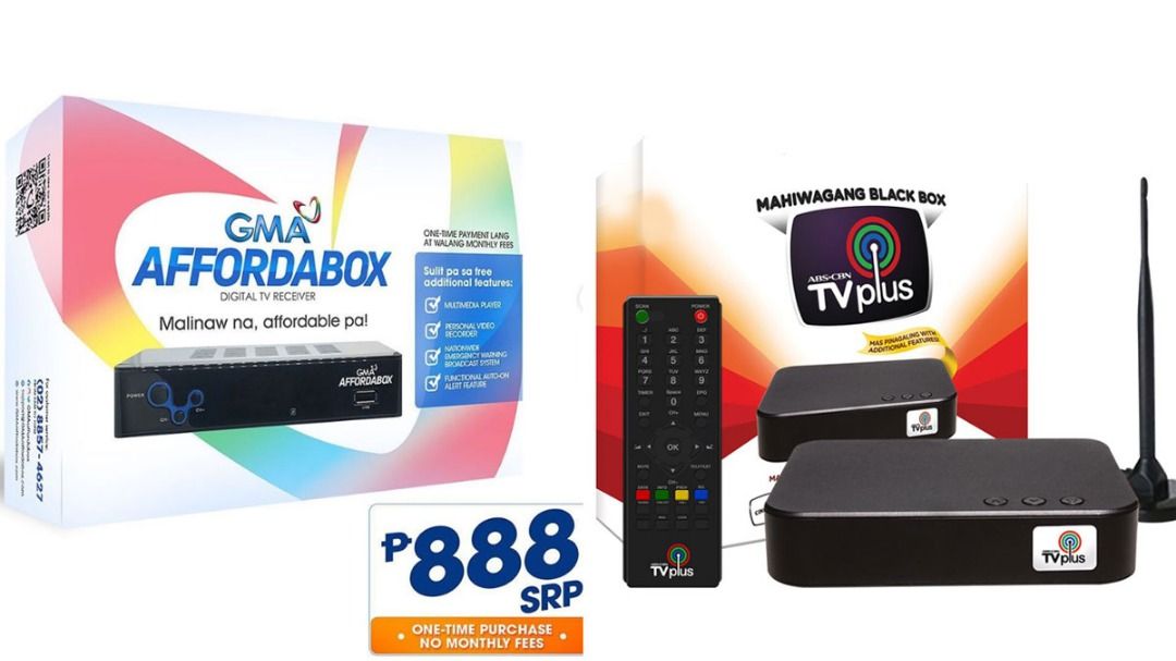 GMA AFFORDABOX ABS CBN TV PLUS, Mobile Phones & Gadgets, Other Gadgets ...