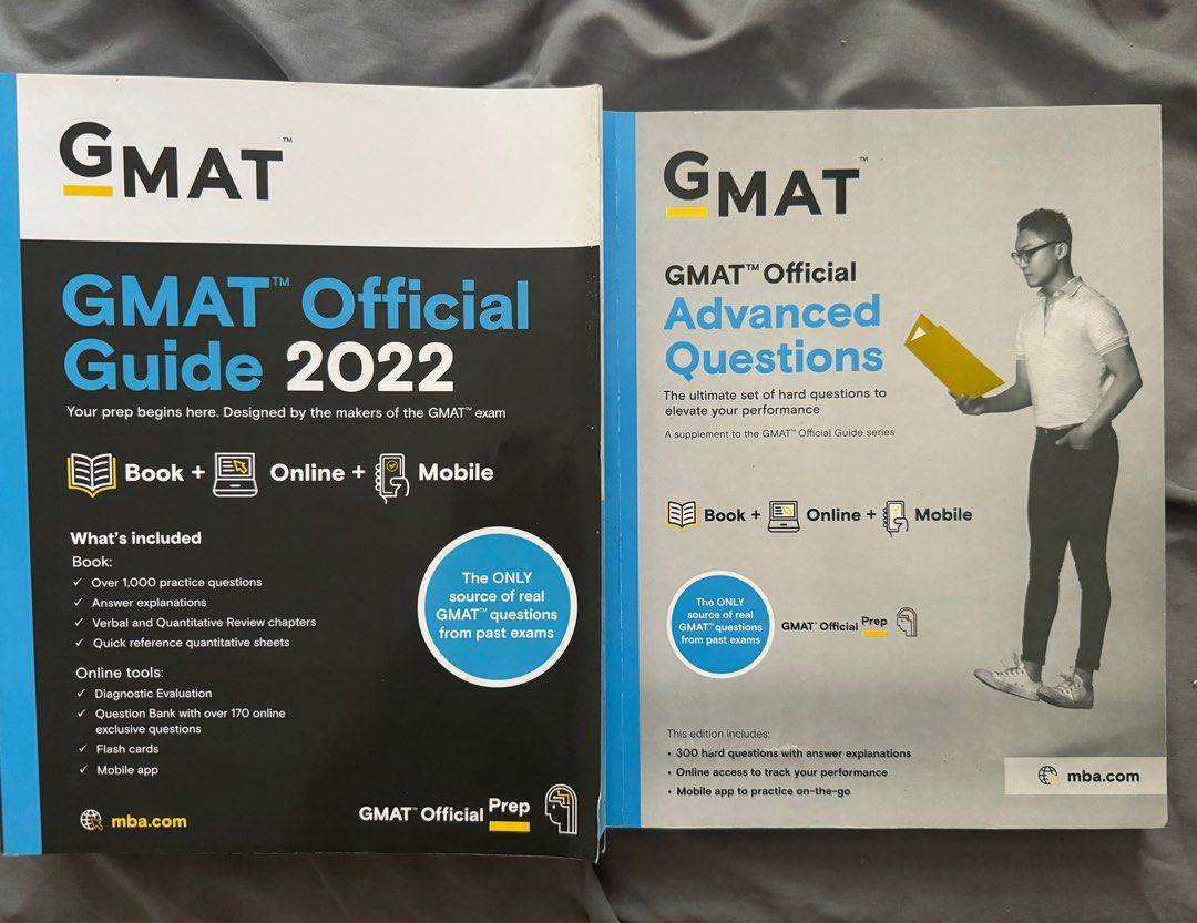 GMAT Official Guide 2022 + GMAT Advanced Questions, Hobbies & Toys ...