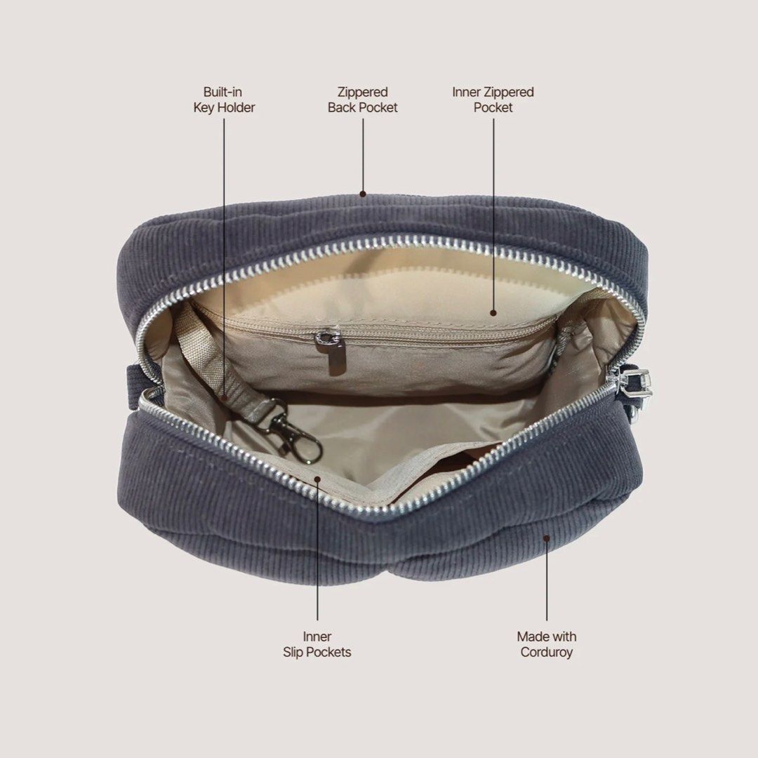 goodtotes wackywears puffer post bag, Women's Fashion, Bags & Wallets ...