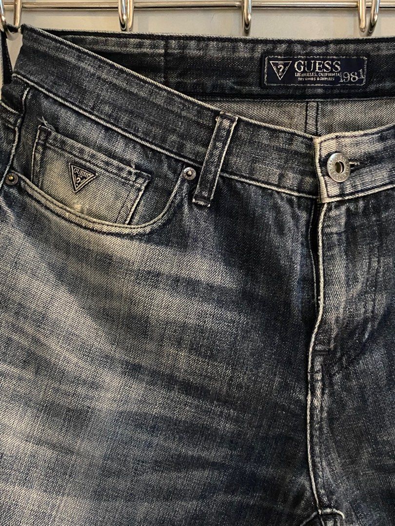 Guess Jeans Men, Men's Fashion, Bottoms, Jeans on Carousell