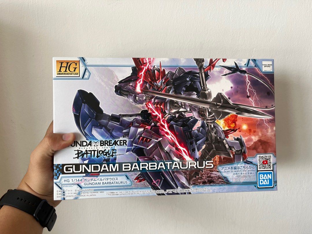 GUNPLA / GUNDAM BATTLELOGUE HG BARBATAURUS, Hobbies & Toys, Toys ...