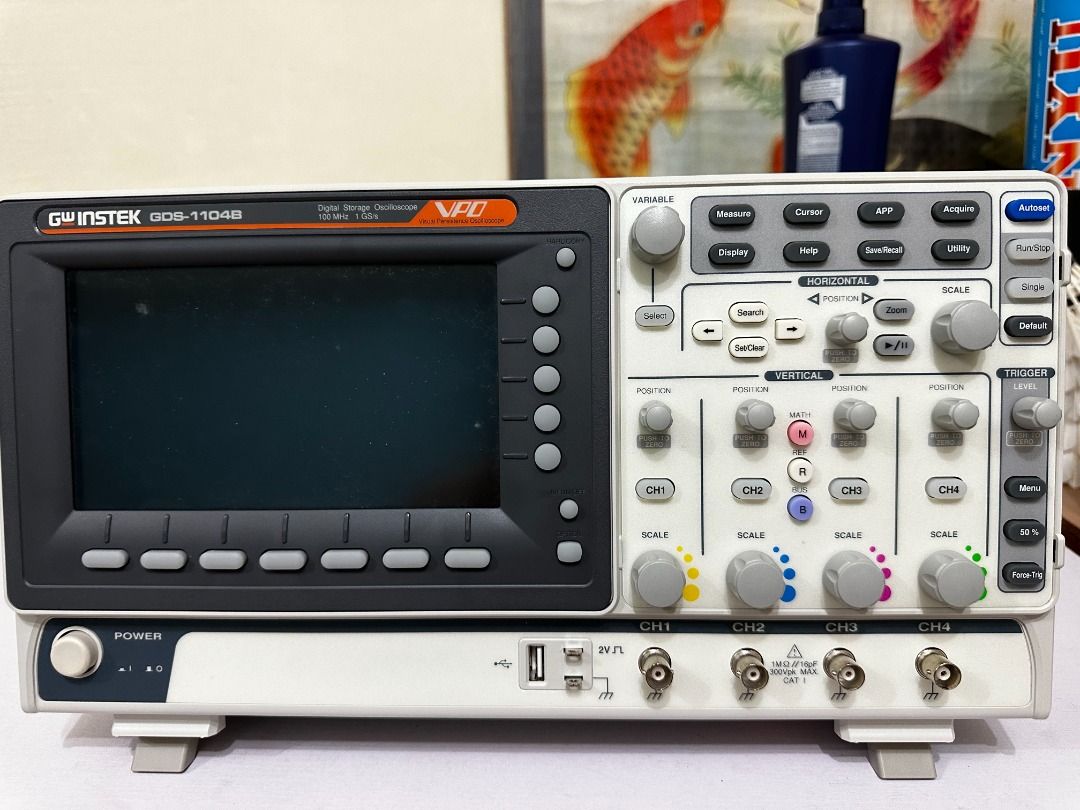 Cheapest GW Instek GDS-1104B 100Mhz (1GS/s) 4 Channel Oscilloscope ($450!!), Computers & Tech ...
