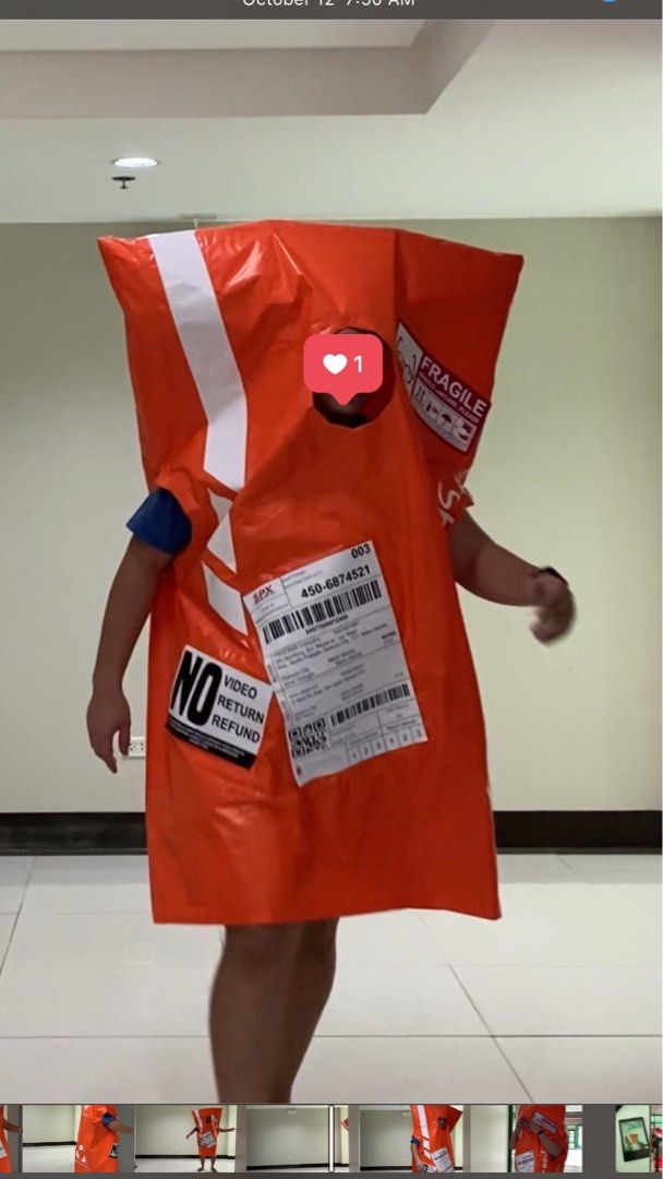 Halloween Costume (Shopee Pouch), Hobbies & Toys, Stationary & Craft ...