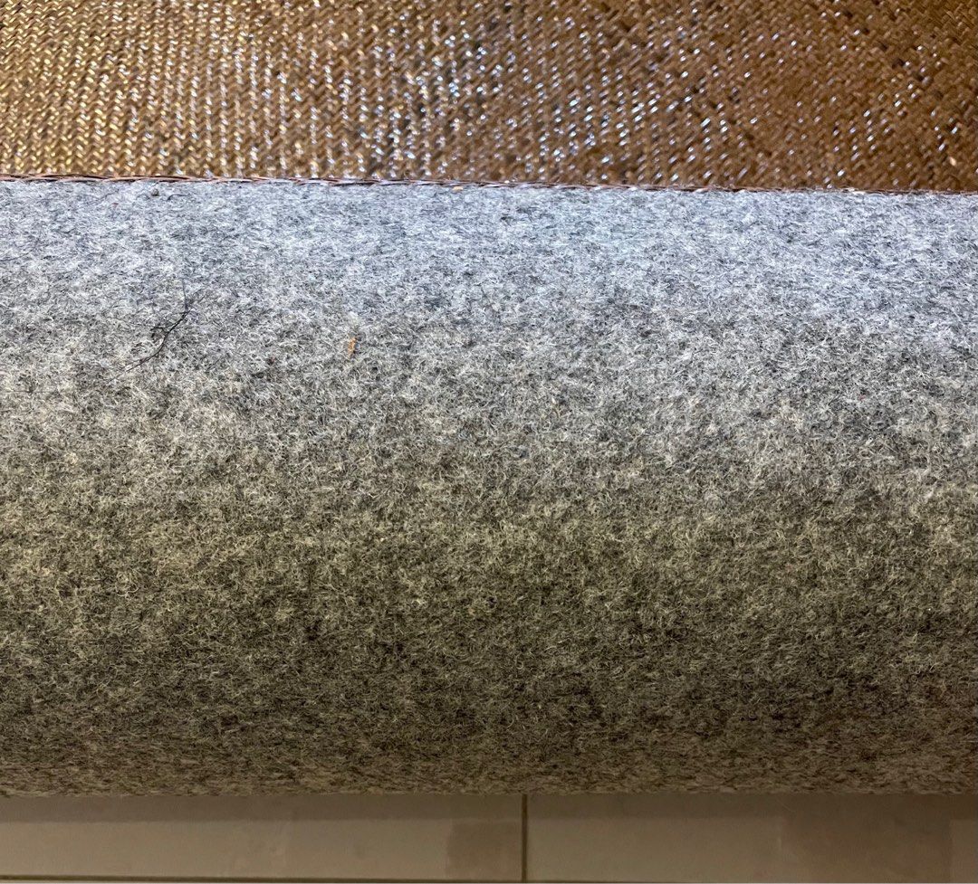 Handwoven Indonesian rattan floor mat, Furniture & Home Living, Home ...