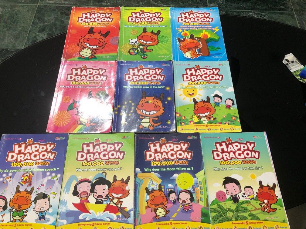 Happy Dragon (book 1 to 10), Hobbies & Toys, Books & Magazines ...