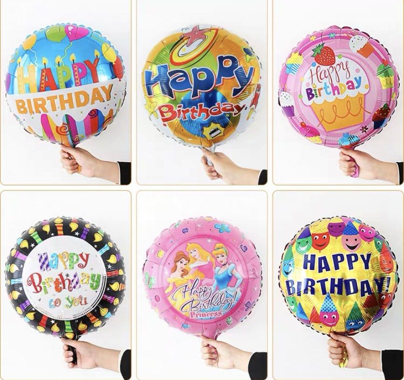 Helium happy birthday balloon, Hobbies & Toys, Toys & Games on Carousell